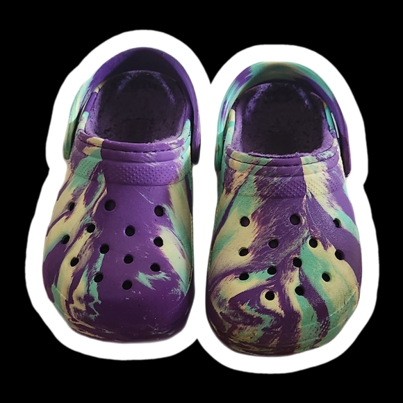 CROCS | Shoes | Crocs Size 1 Purple | Poshmark